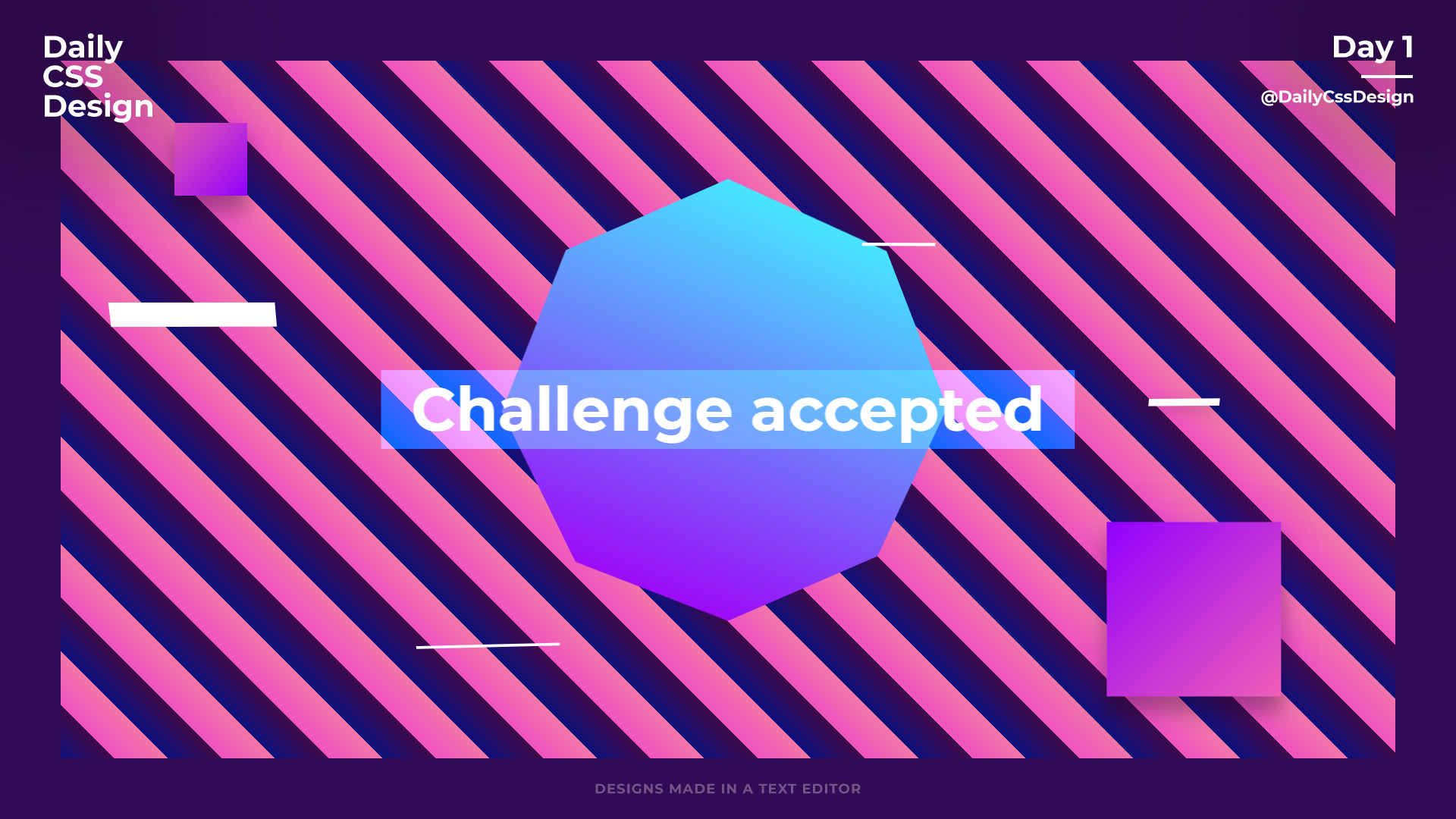 Day 1 - Daily CSS Design