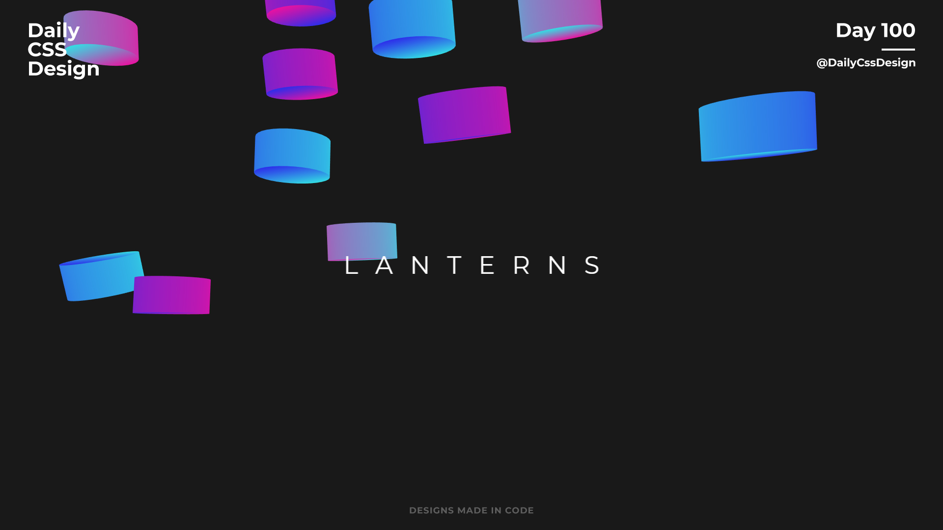 Day 100 - Daily CSS Design