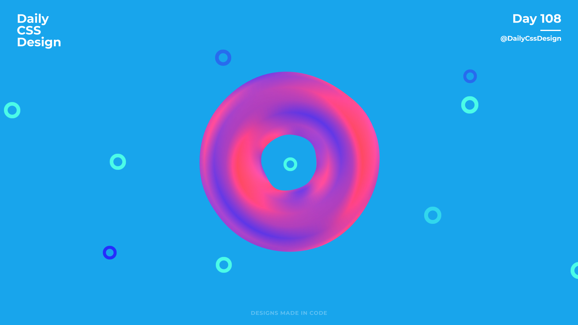 Day 108 - Daily CSS Design