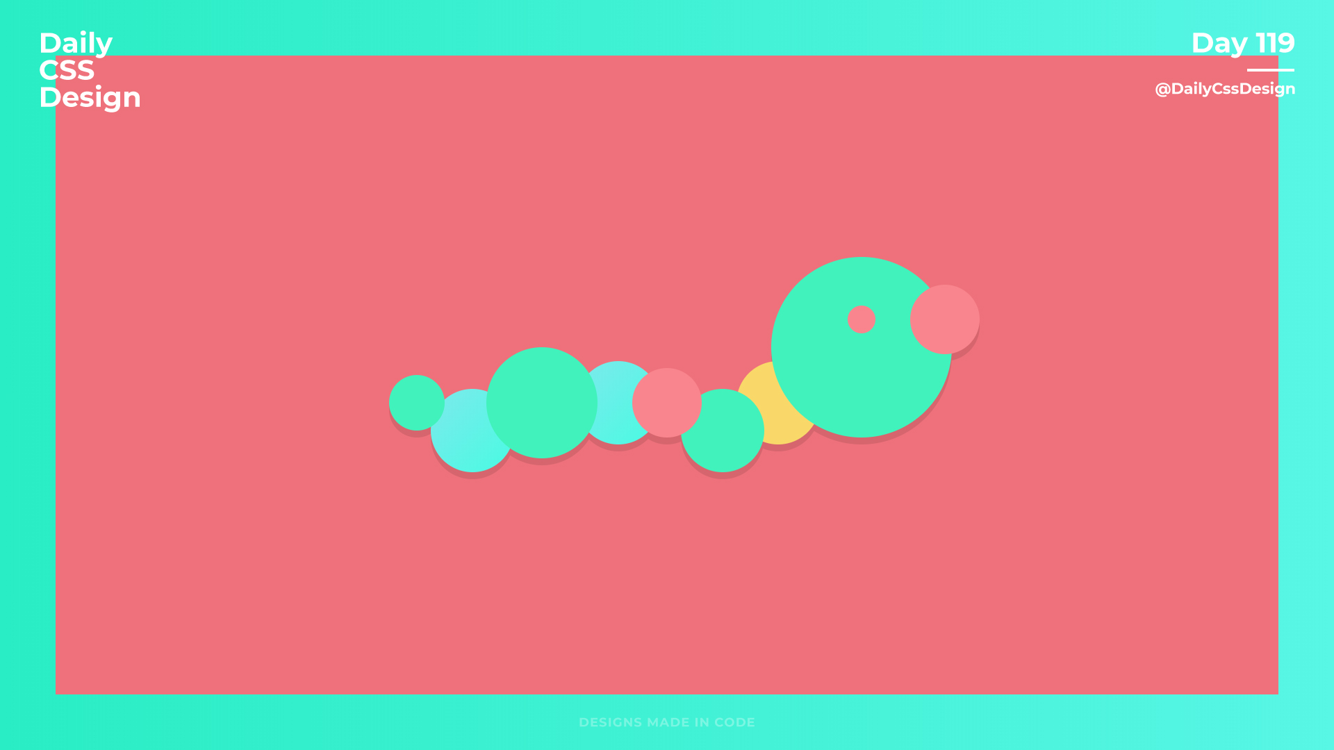 Day 119 - Daily CSS Design