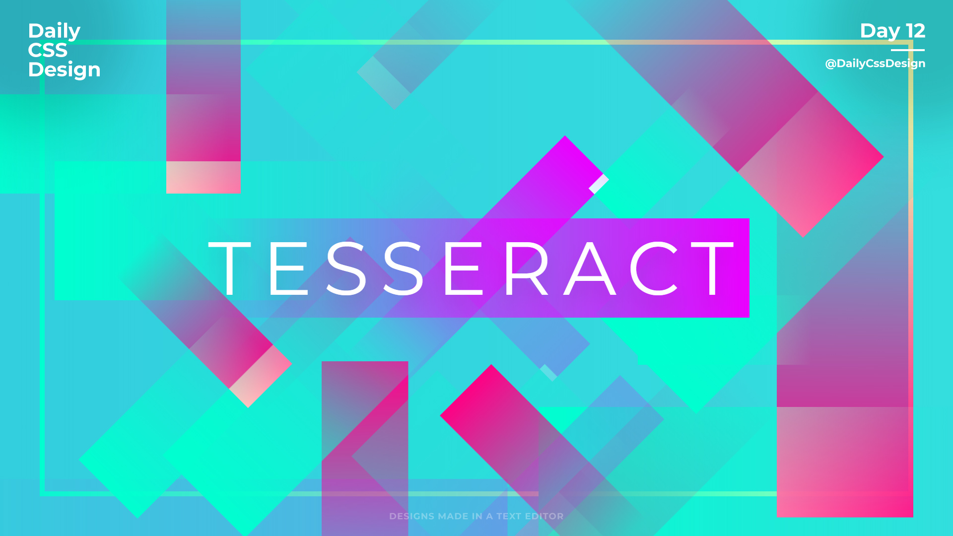 Day 12 - Daily CSS Design