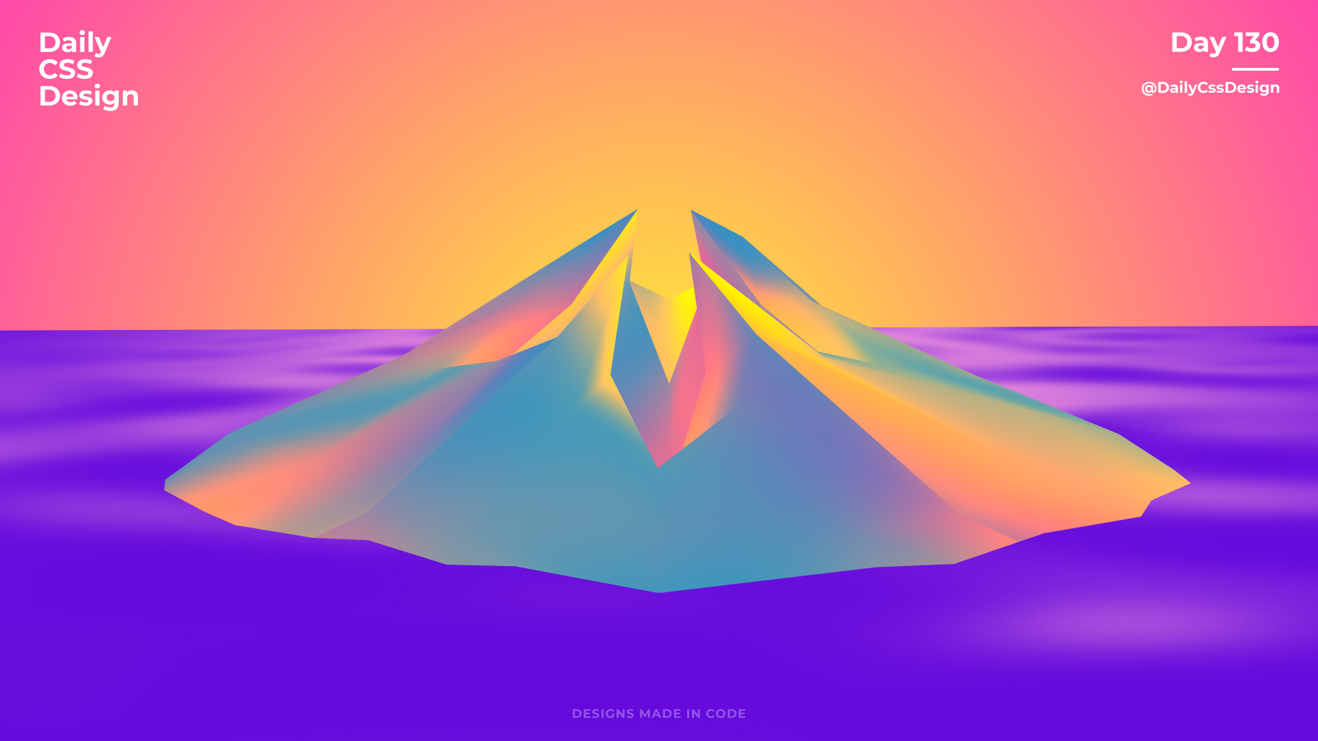 Day 130 - Daily CSS Design