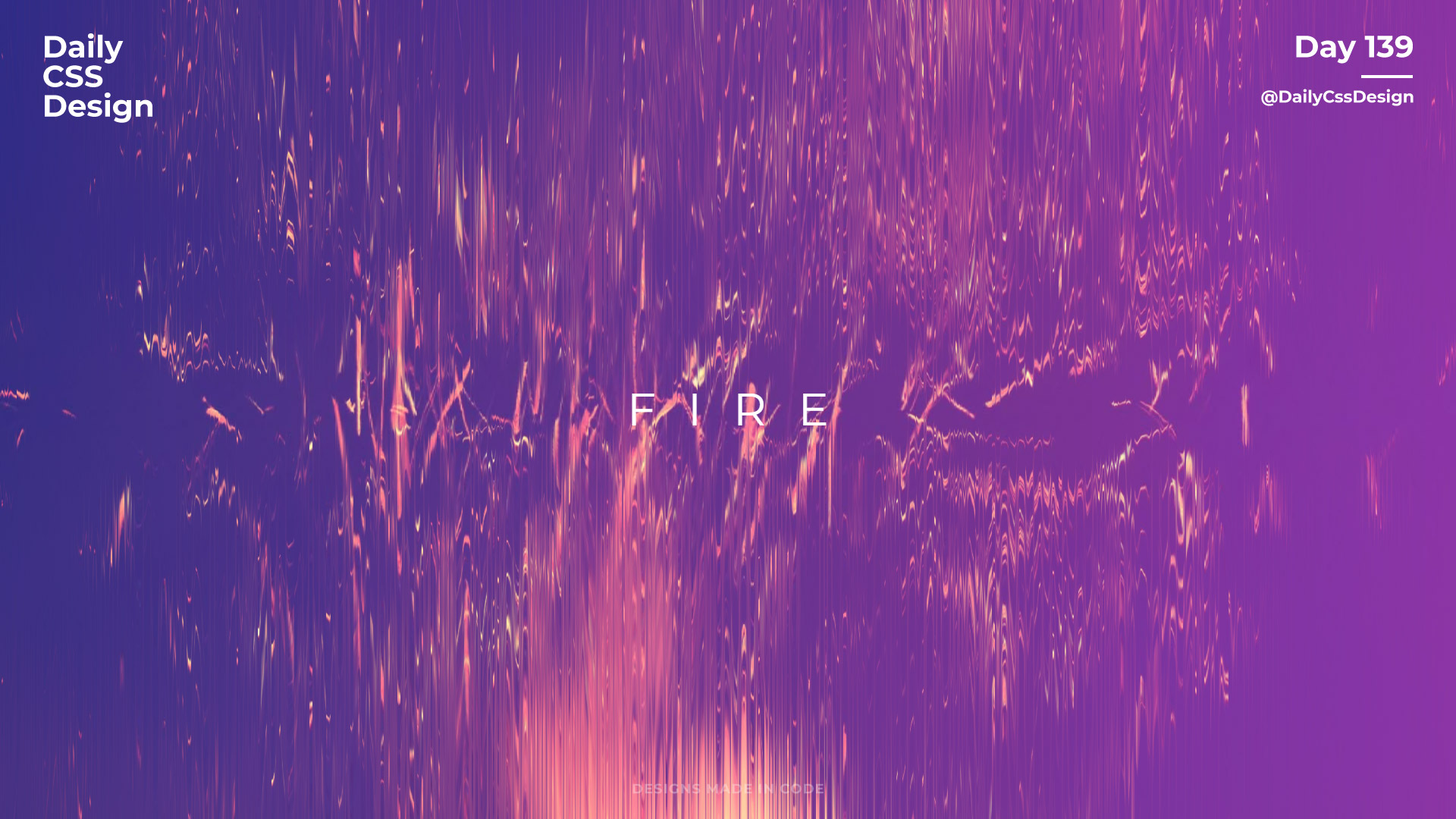 Day 139 - Daily CSS Design