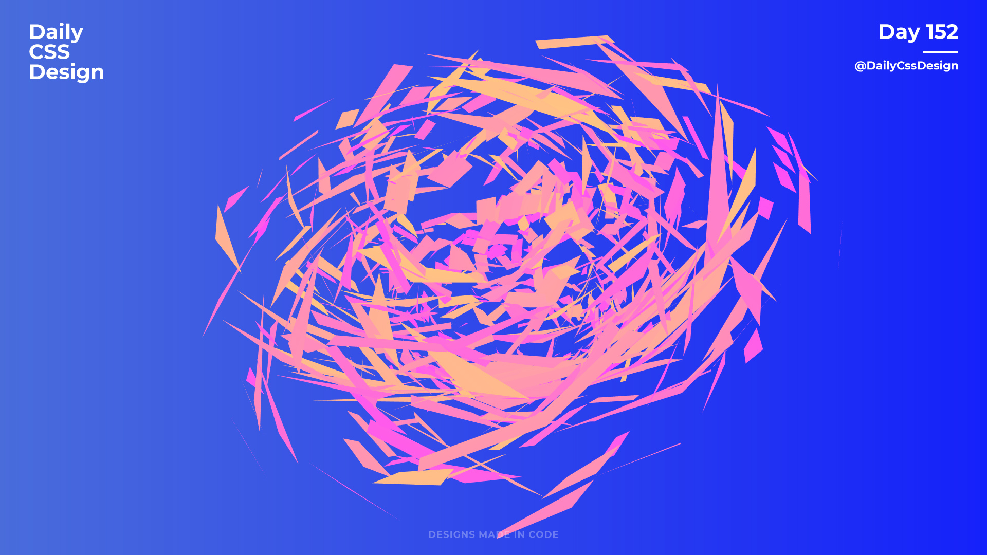 Day 152 - Daily CSS Design