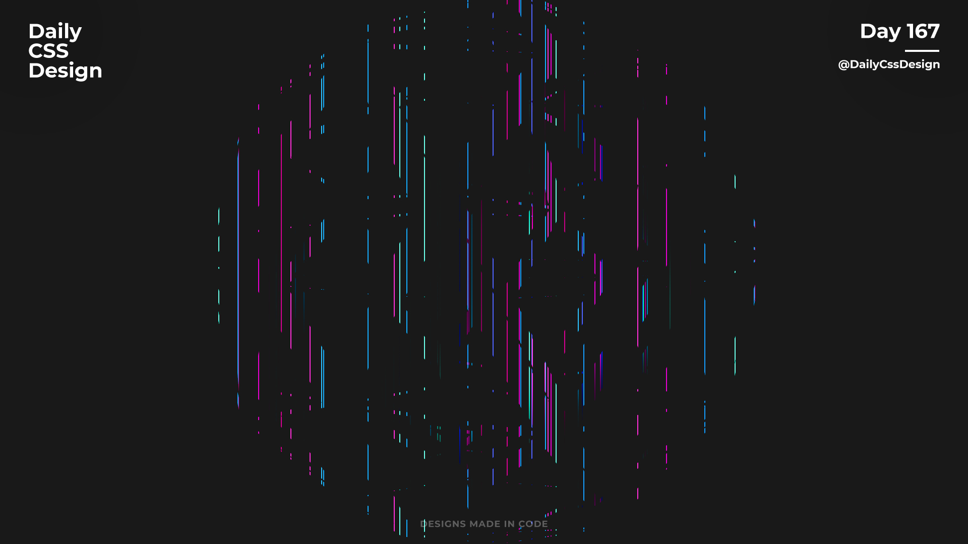 Day 167 - Daily CSS Design