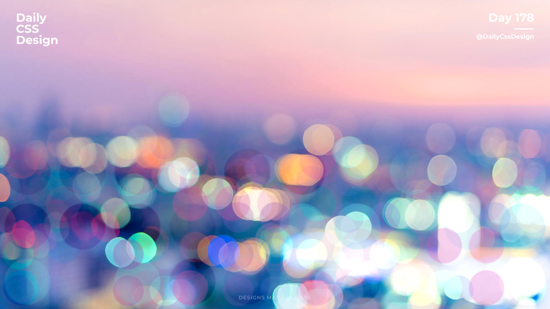 Day 178 - Daily CSS Design