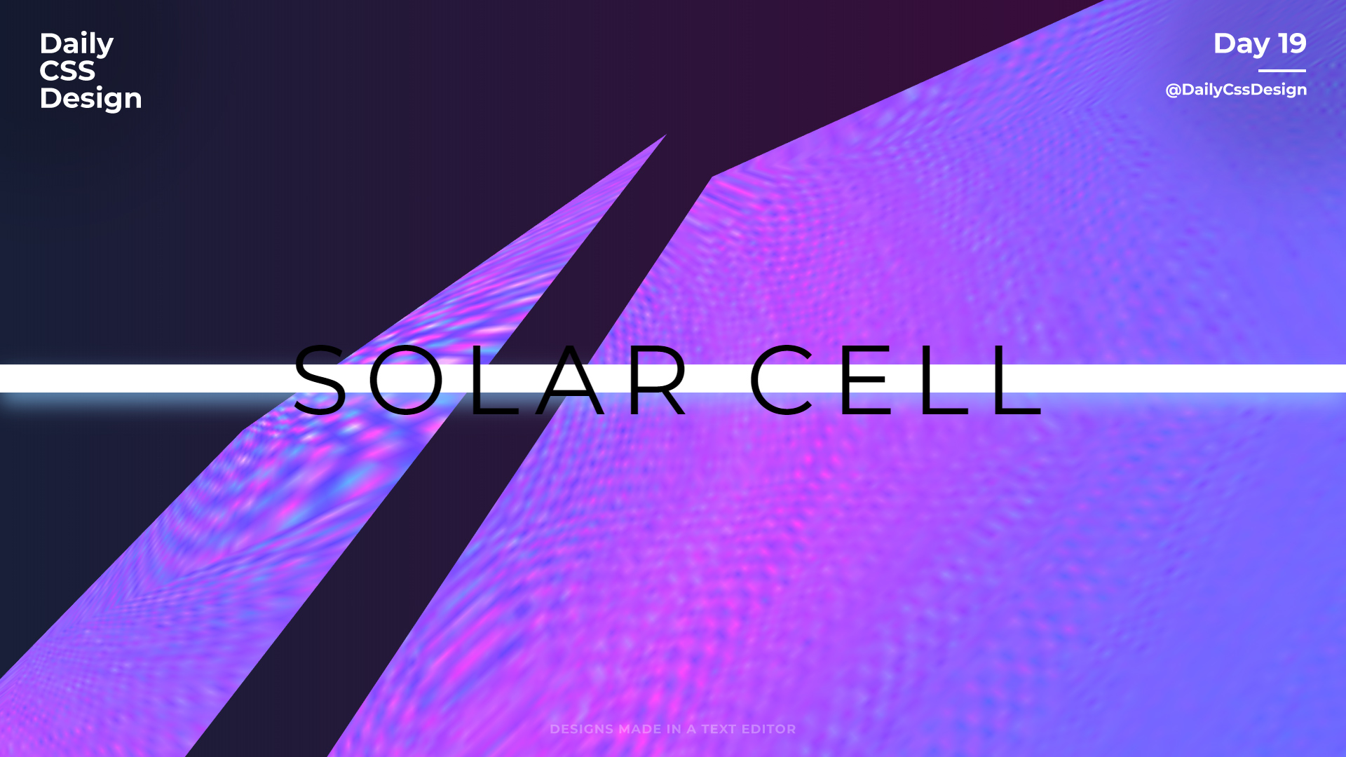 Day 19 Daily Css Design
