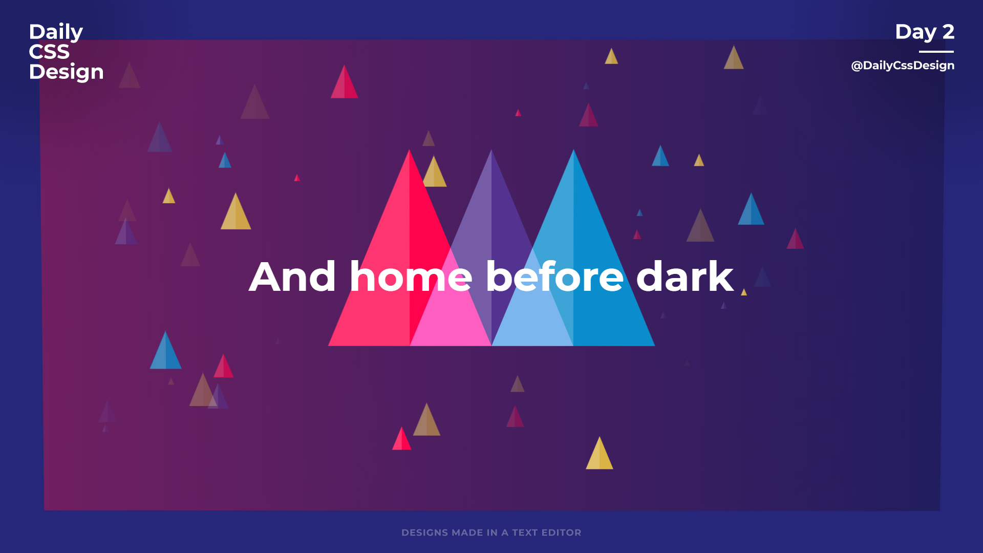 Day 2 - Daily CSS Design