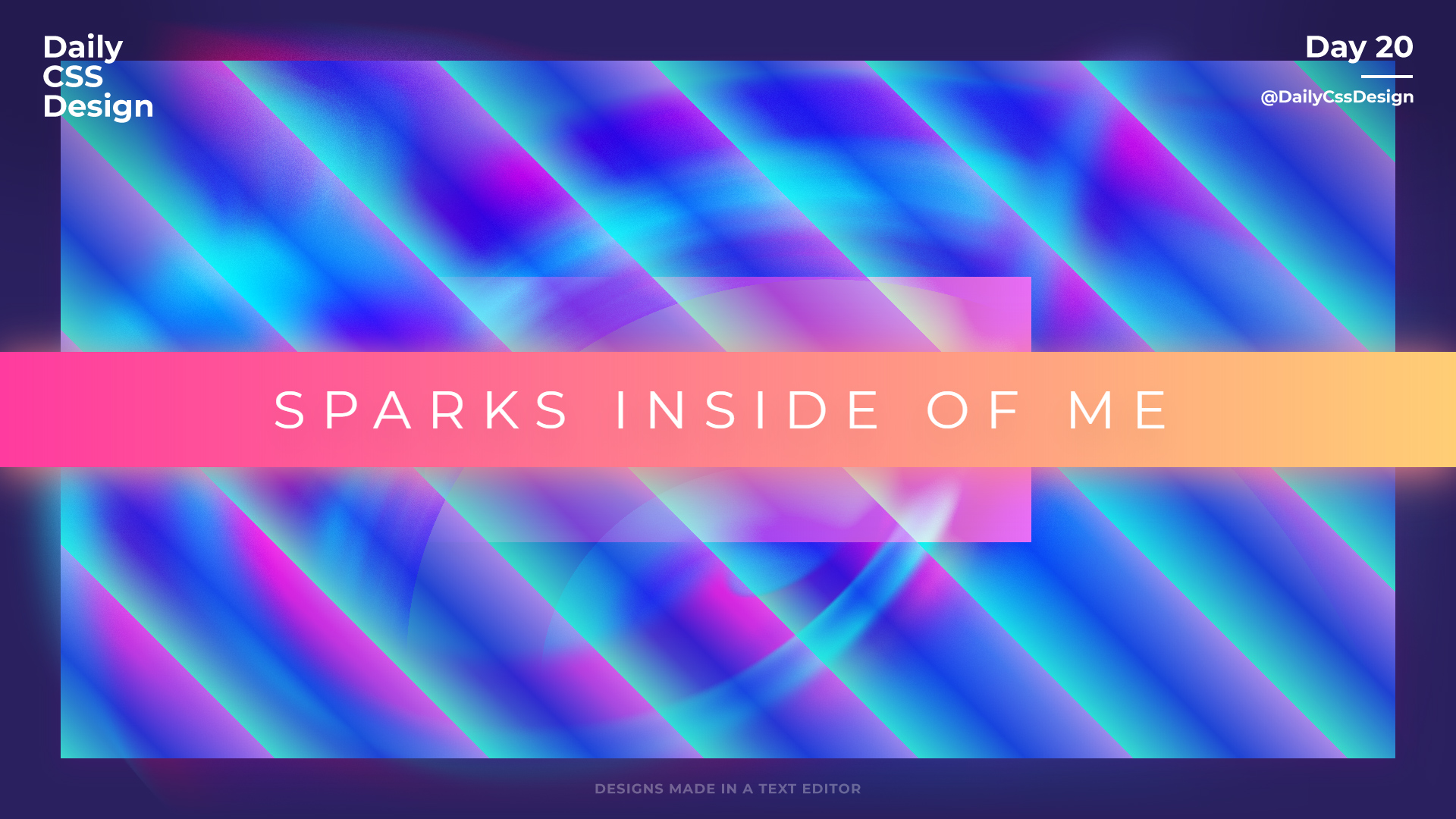 Day 20 - Daily CSS Design