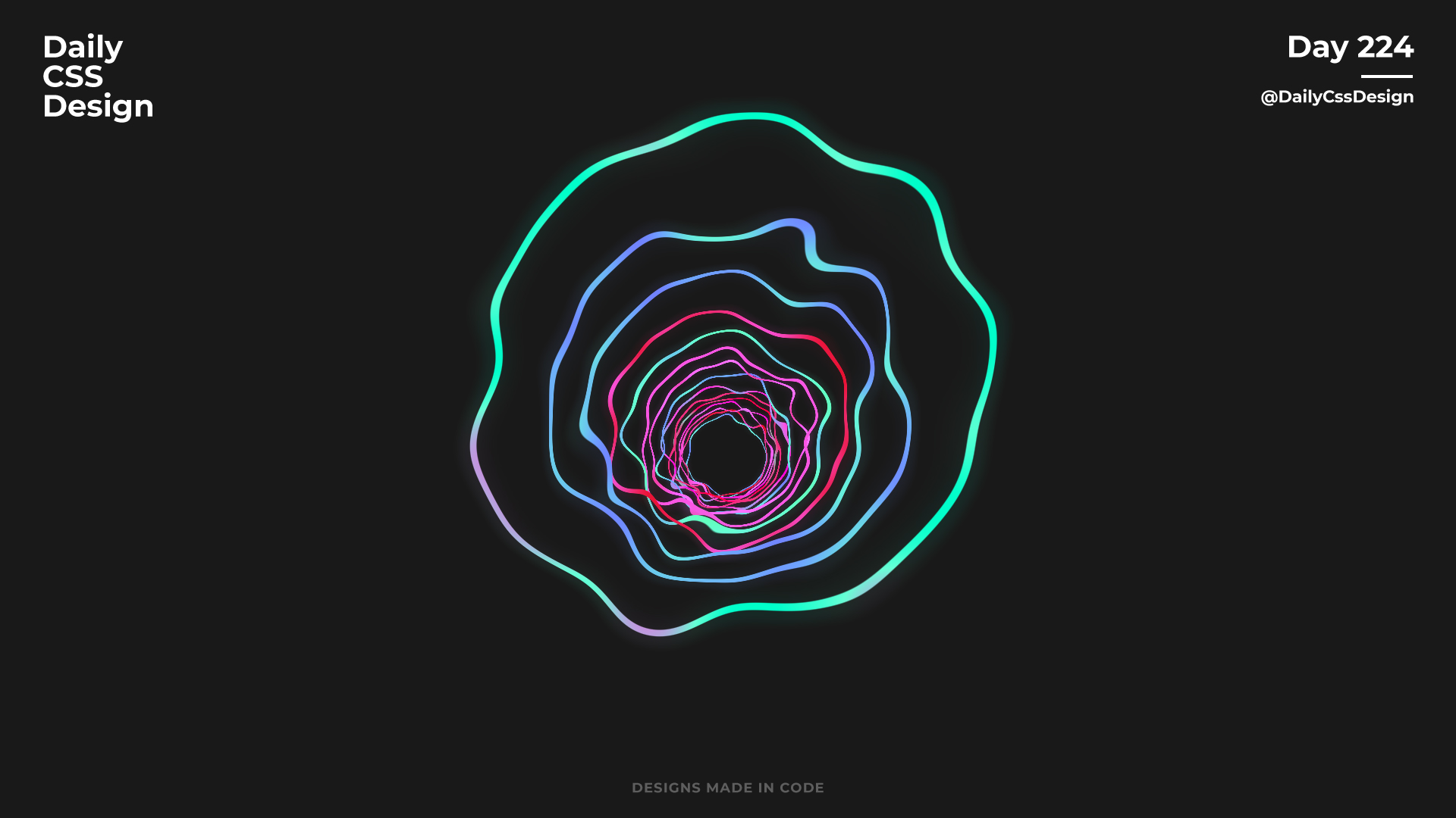 Day 224 - Daily CSS Design