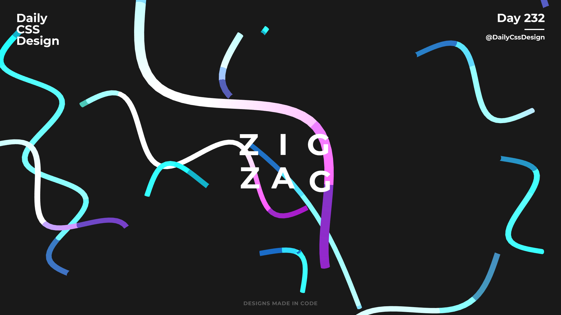 Day 232 - Daily CSS Design