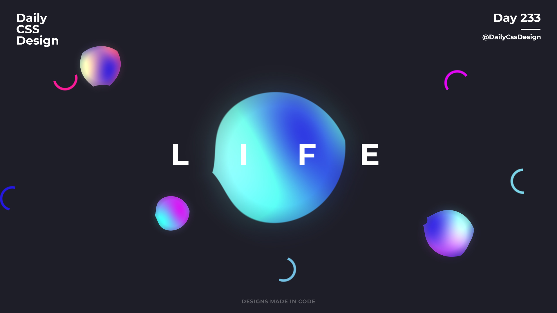 Day 233 - Daily CSS Design