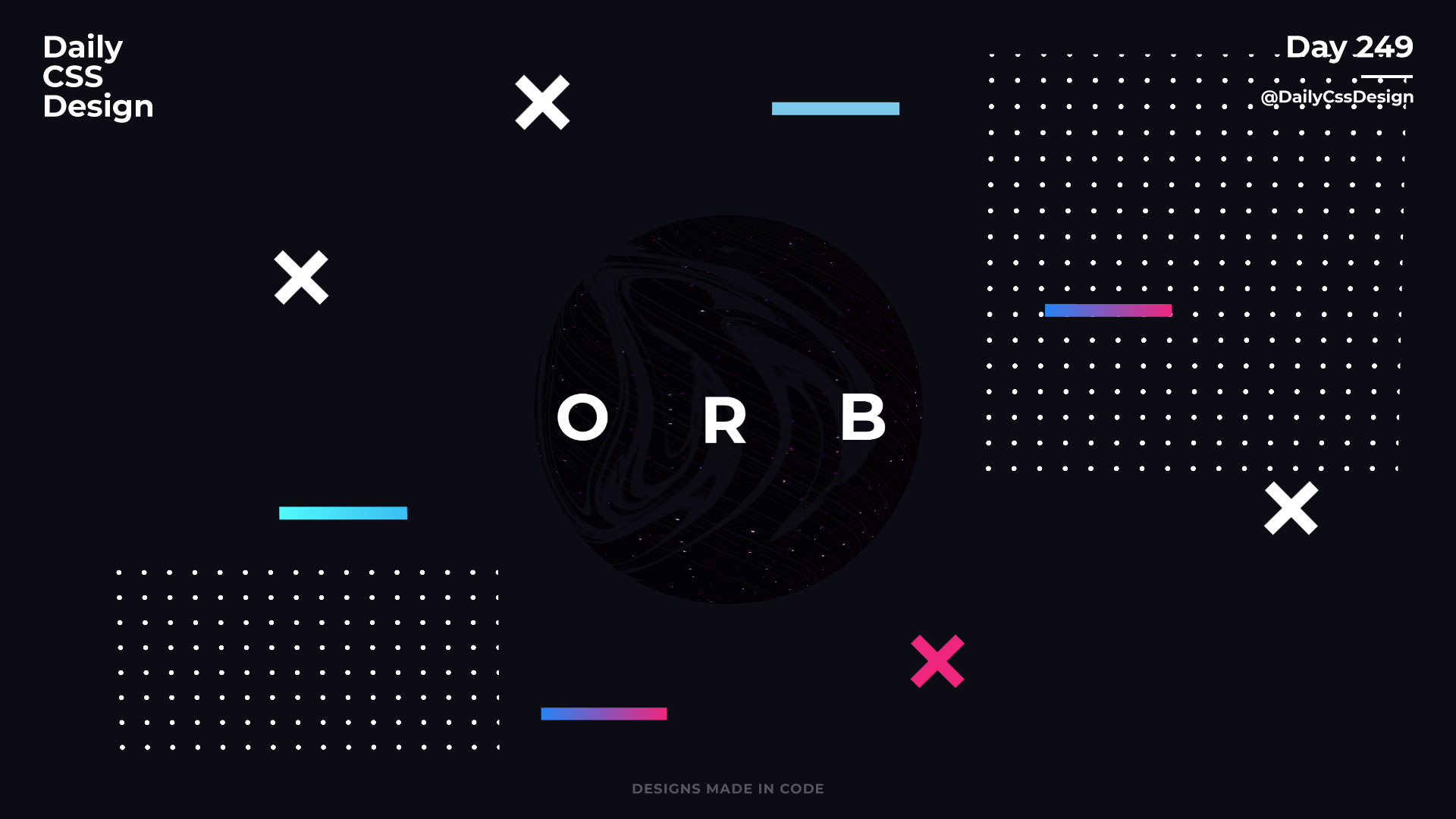 Day 249 - Daily CSS Design