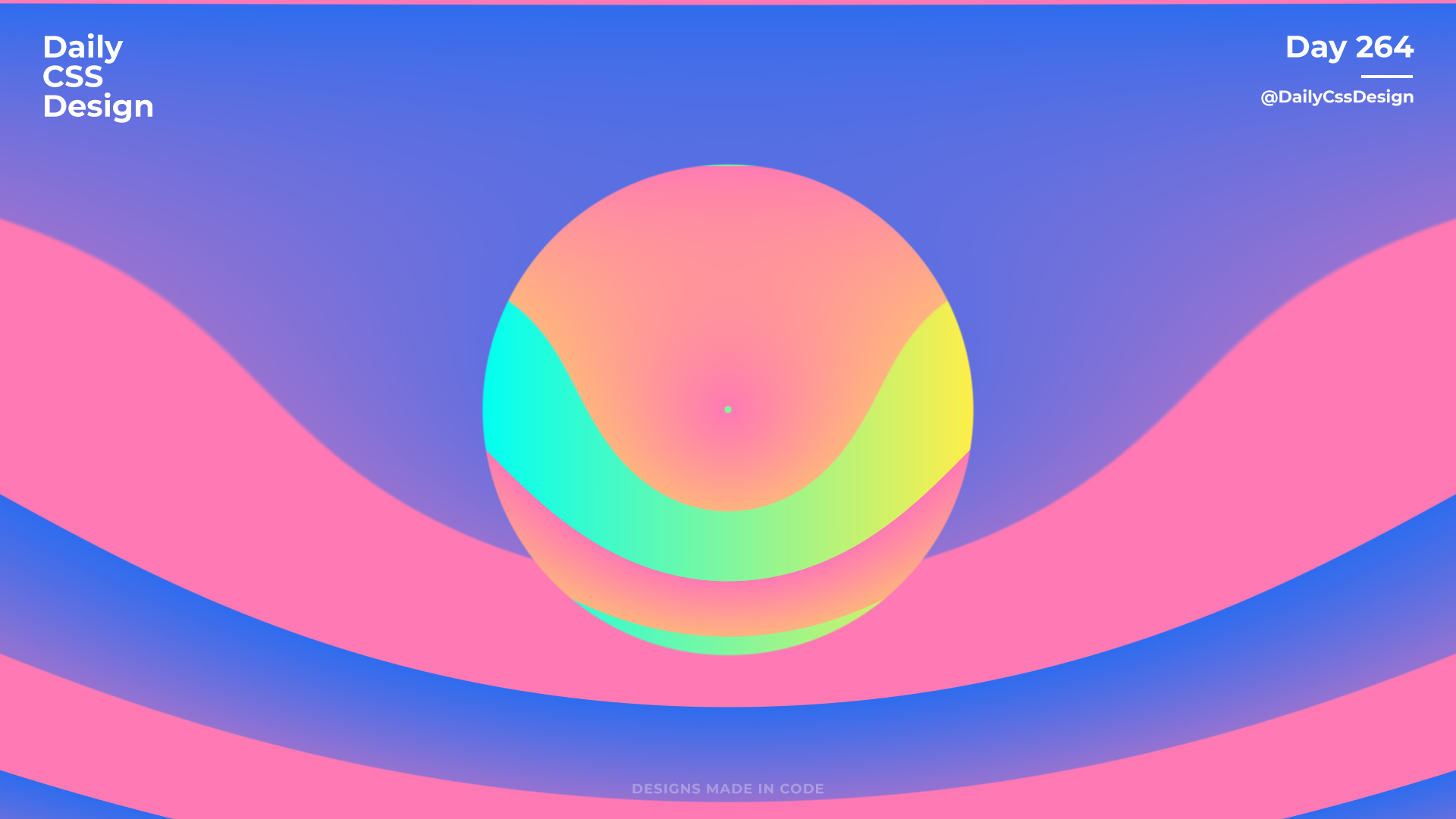 Day 264 - Daily CSS Design