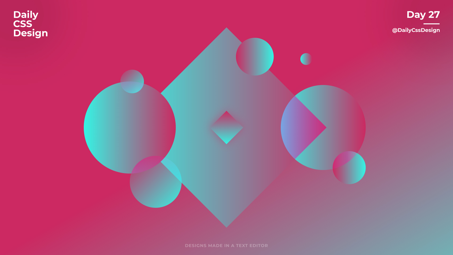 Day 27 - Daily CSS Design