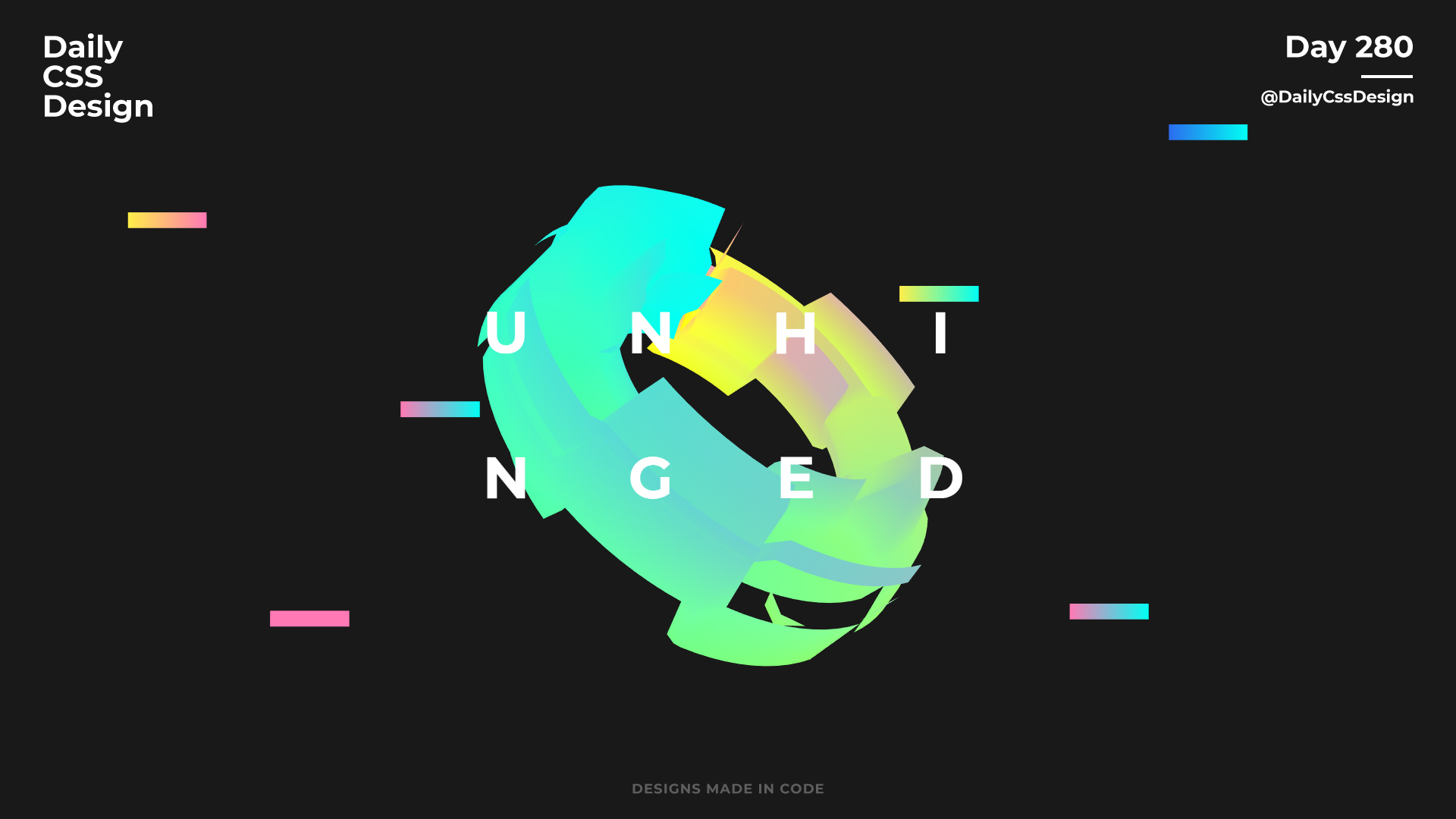 Day 280 - Daily CSS Design