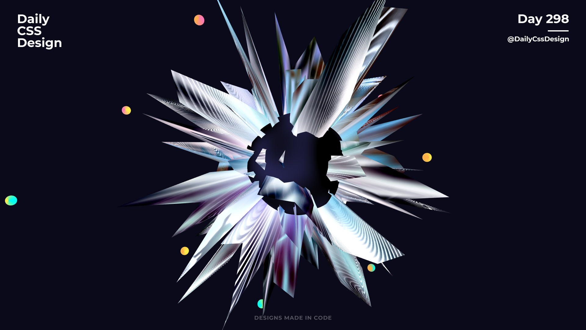 Day 298 - Daily CSS Design