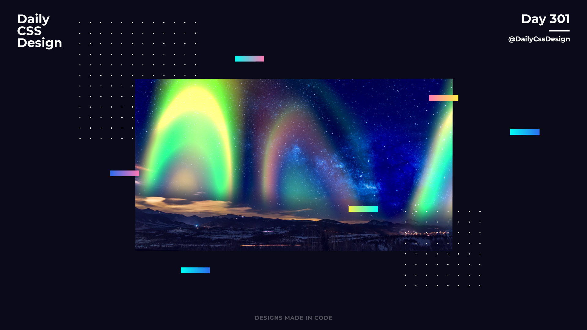 Day 301 - Daily CSS Design