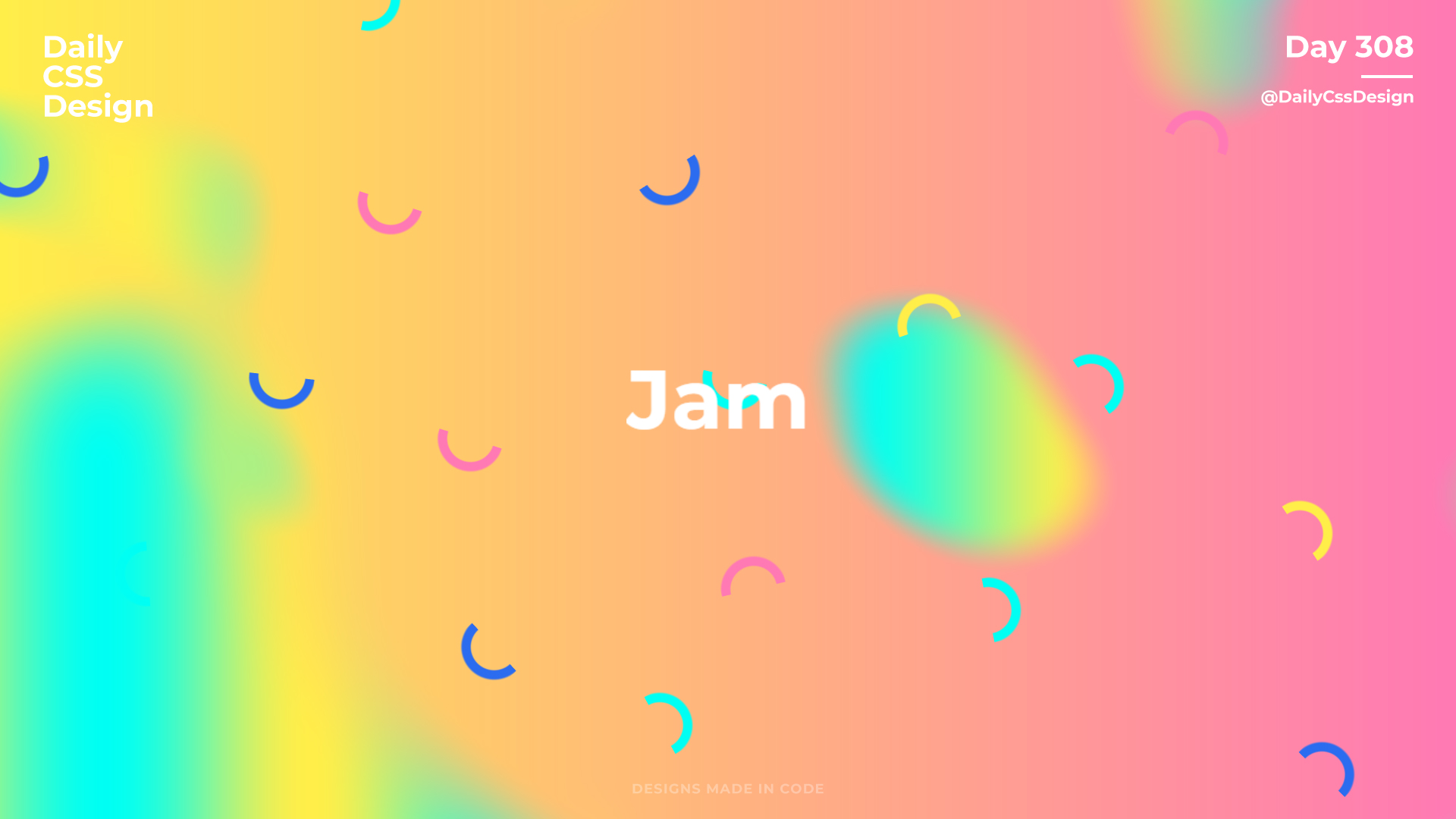 Day 308 - Daily CSS Design