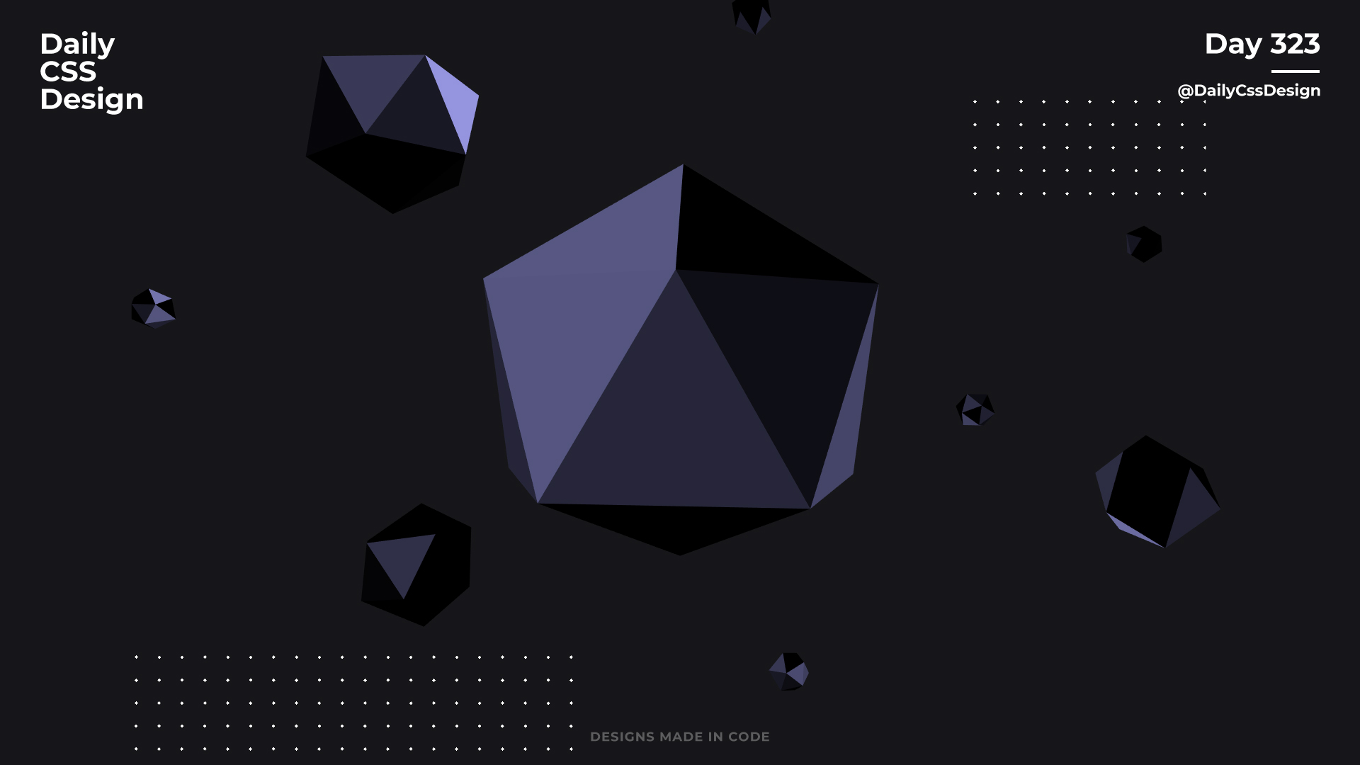 Day 323 - Daily CSS Design