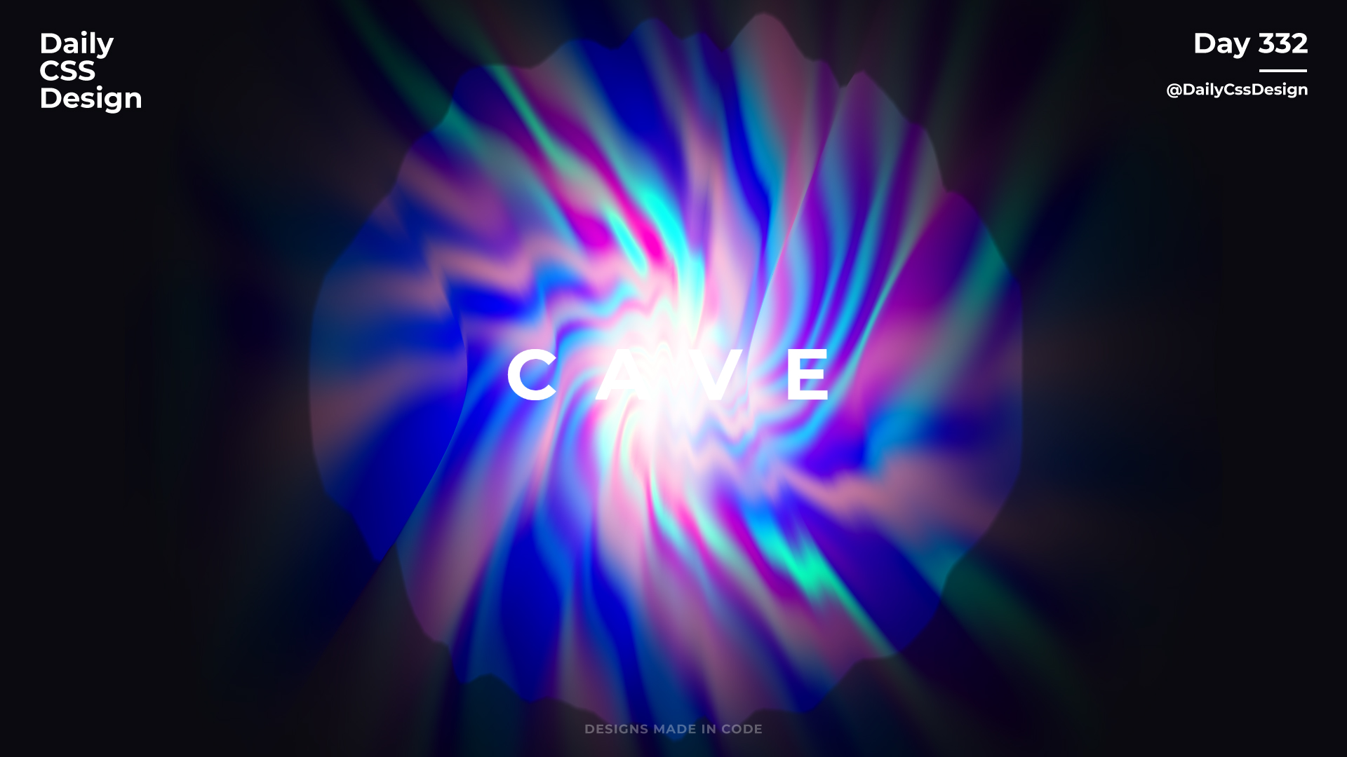 Day 332 - Daily CSS Design