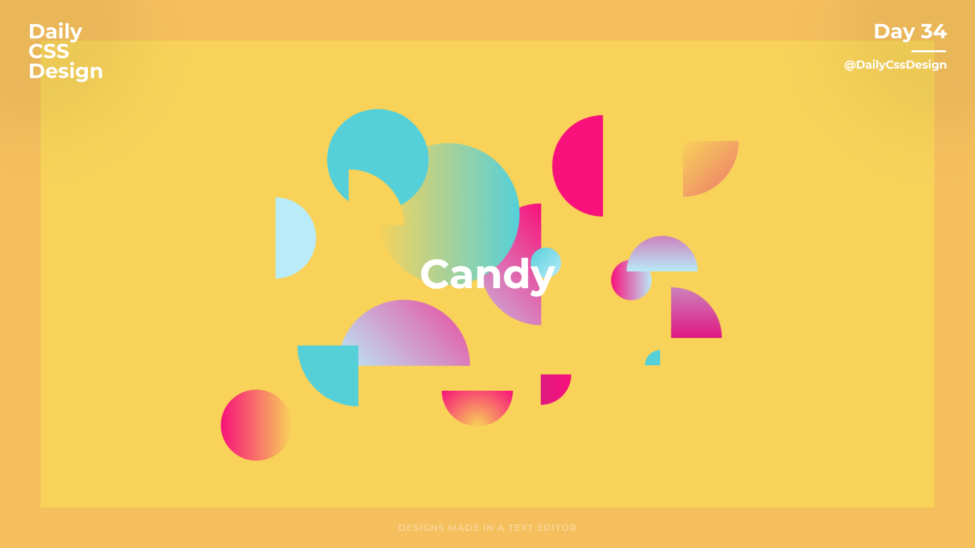 Day 34 - Daily CSS Design