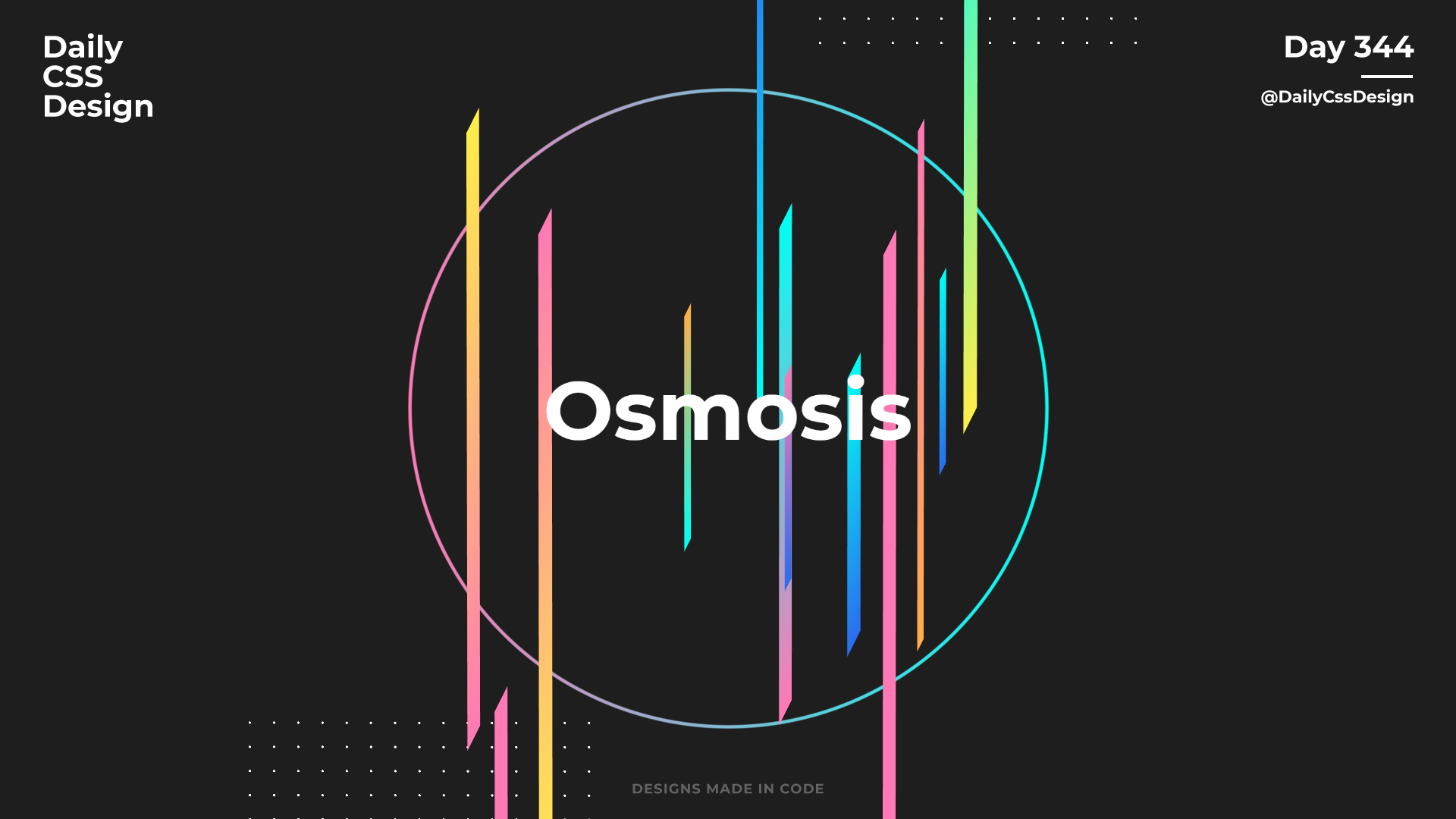 Day 344 - Daily CSS Design