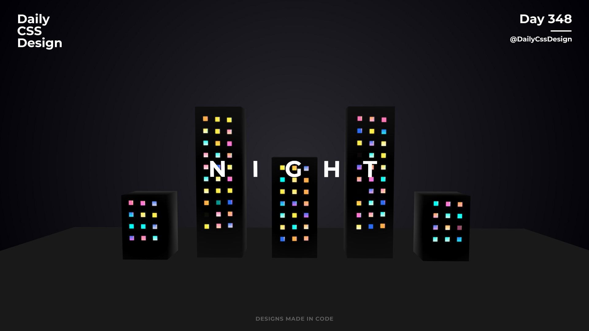 Day 348 - Daily CSS Design