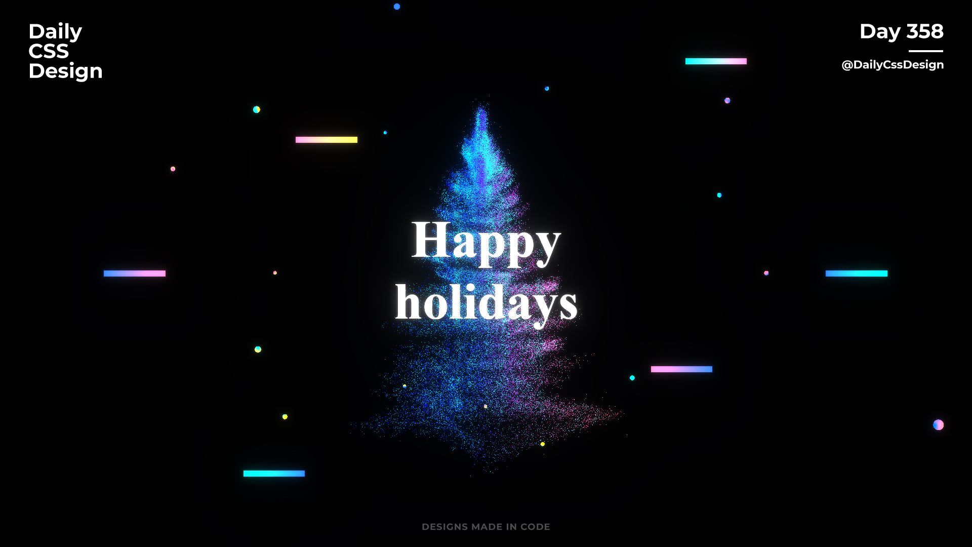 Day 358 - Daily CSS Design