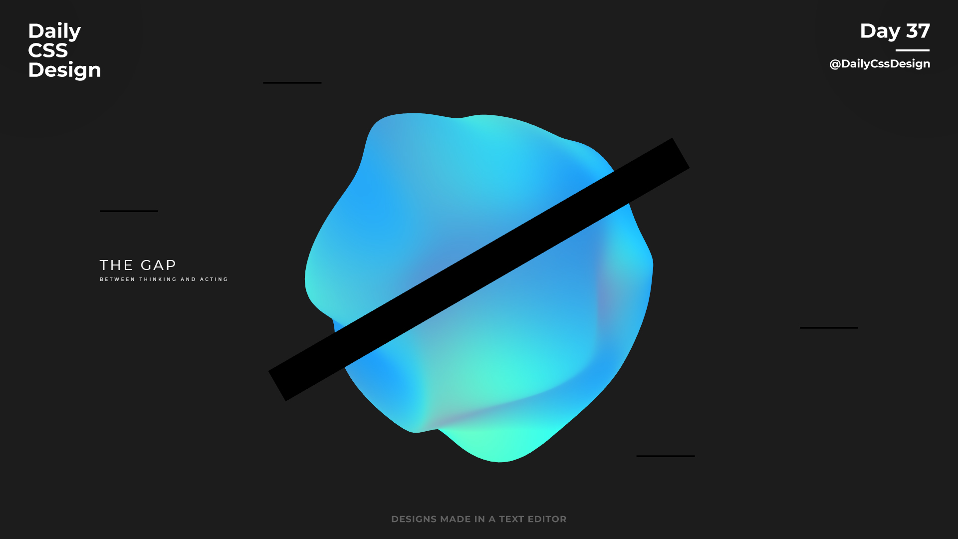 Day 37 - Daily CSS Design