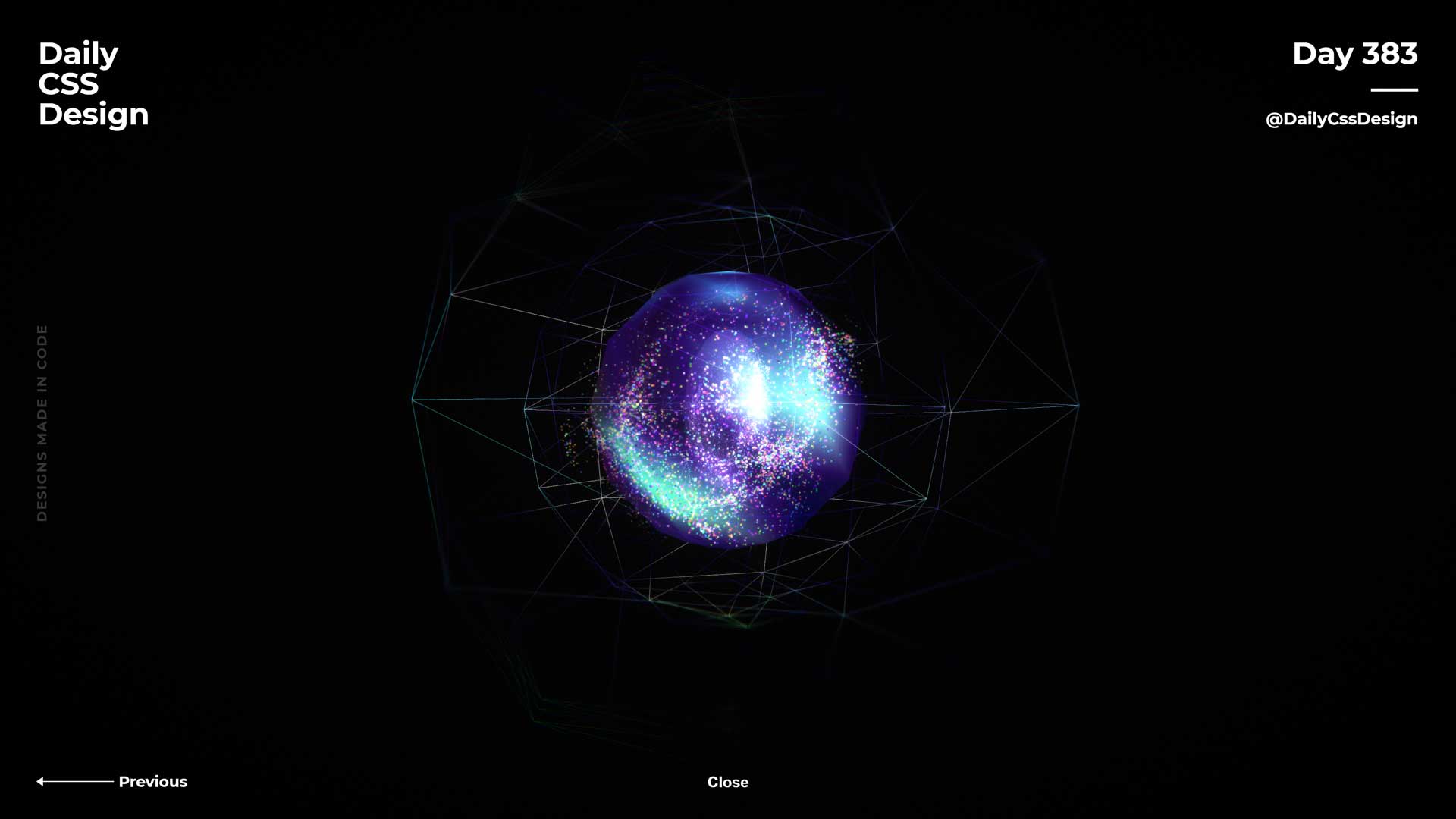 Day 383 - Daily CSS Design