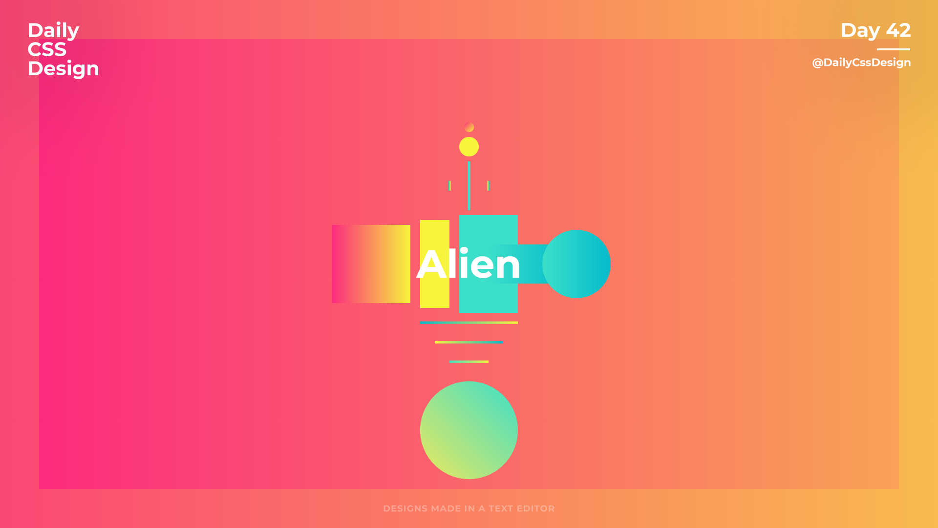 Day 42 - Daily CSS Design