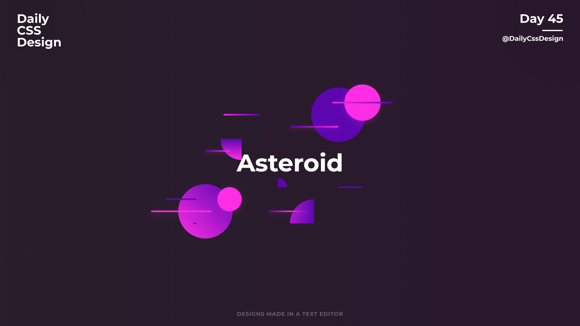 Day 45 Daily Css Design