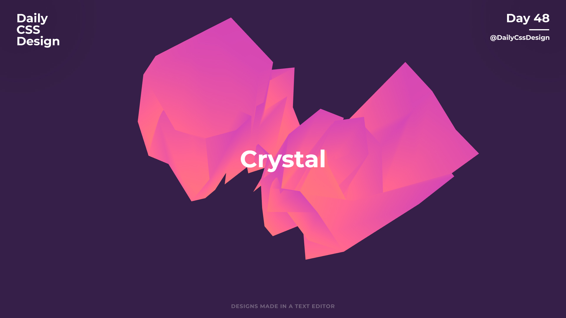 Day 48 - Daily CSS Design