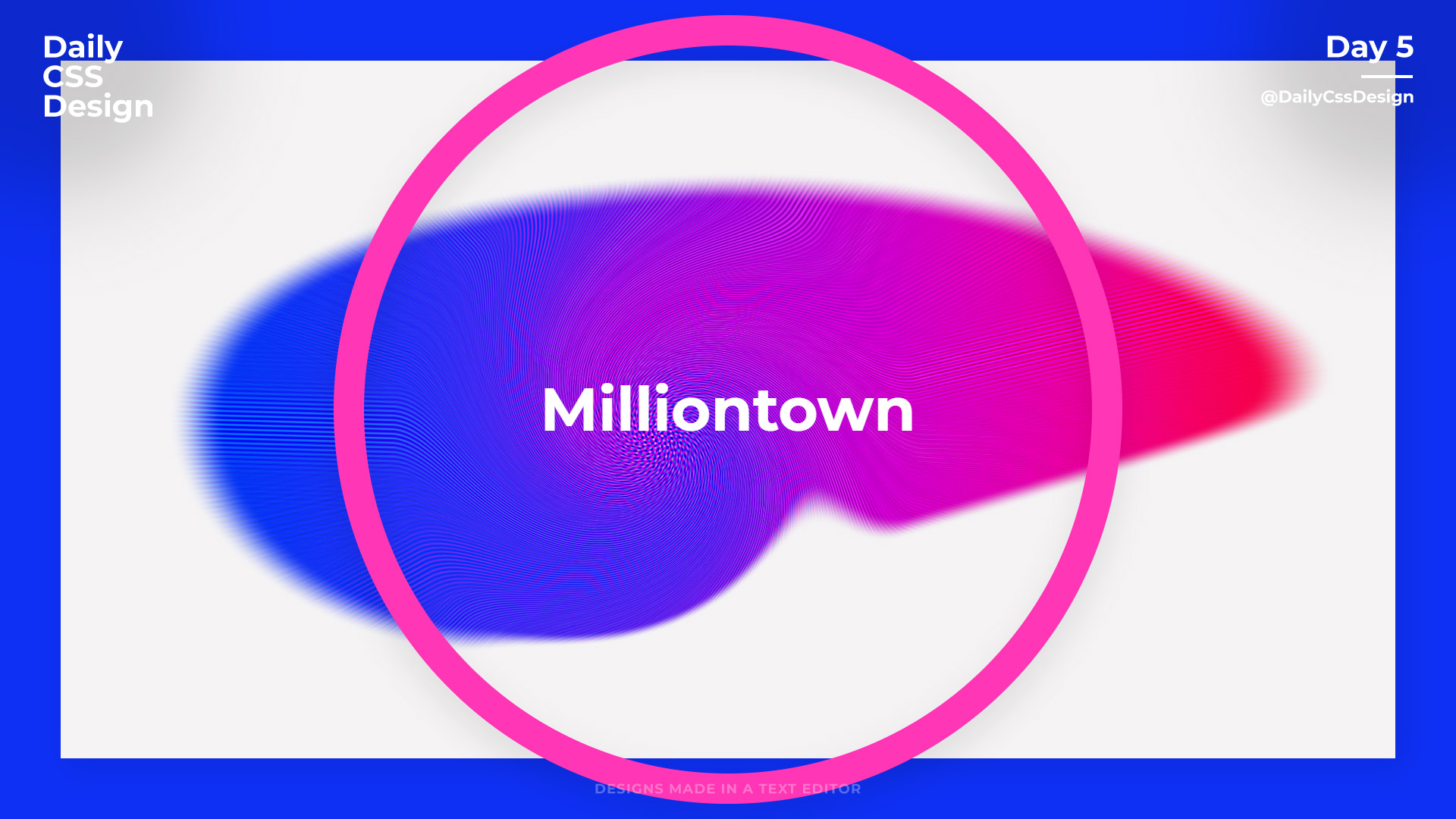 Day 5 - Daily CSS Design