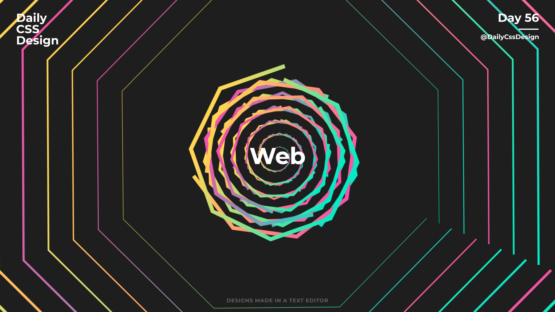 Day 56 - Daily CSS Design