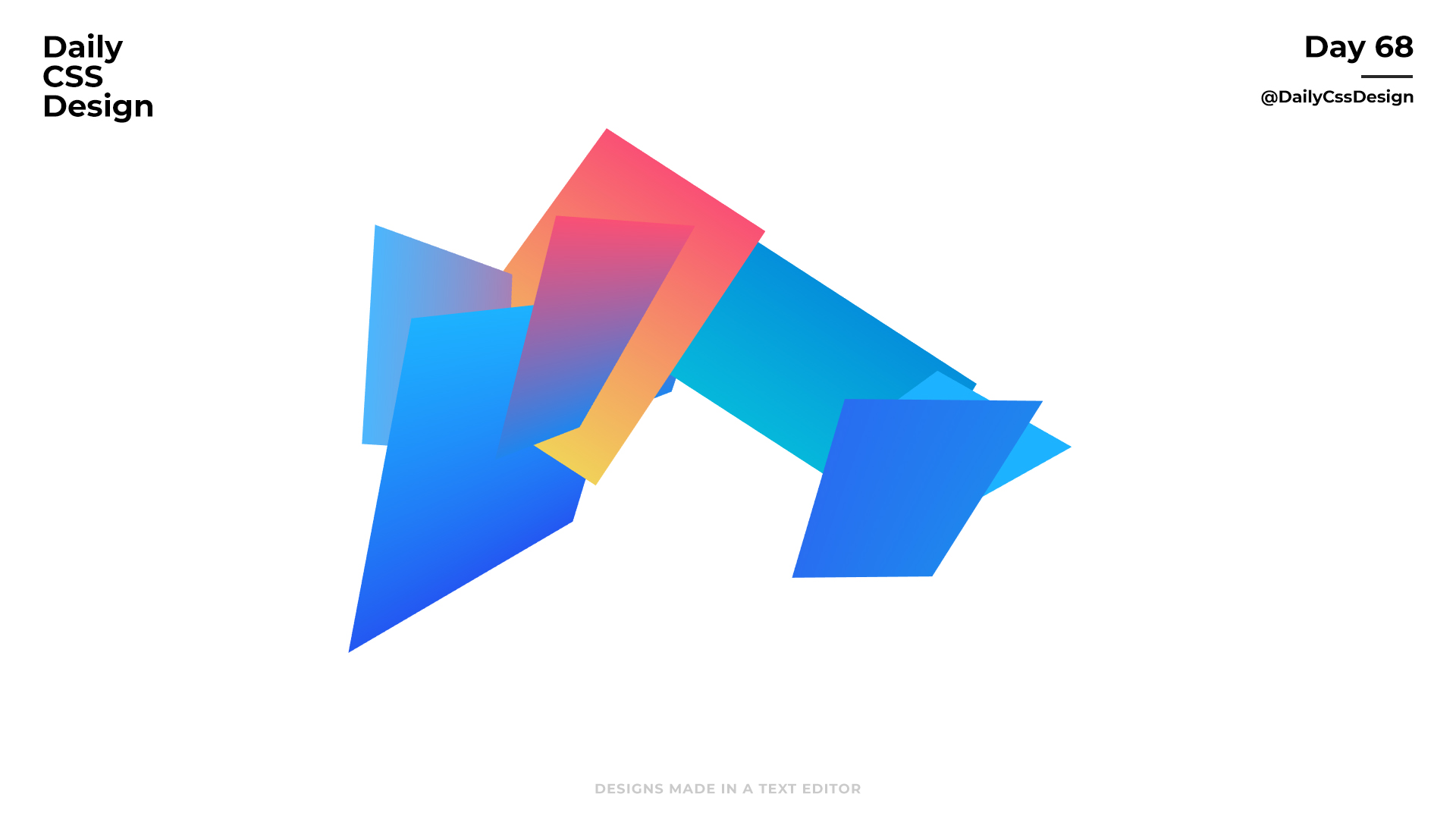 Day 68 - Daily CSS Design