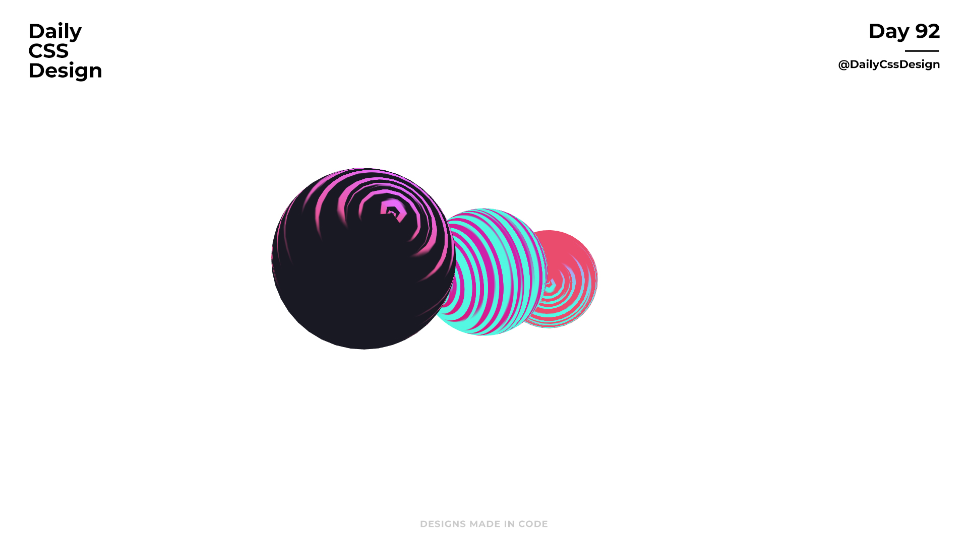 Day 92 - Daily CSS Design